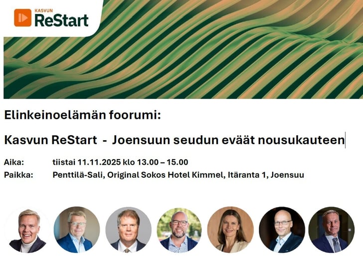 Kasvutarinasi on valmis alkamaan | Business Joensuu